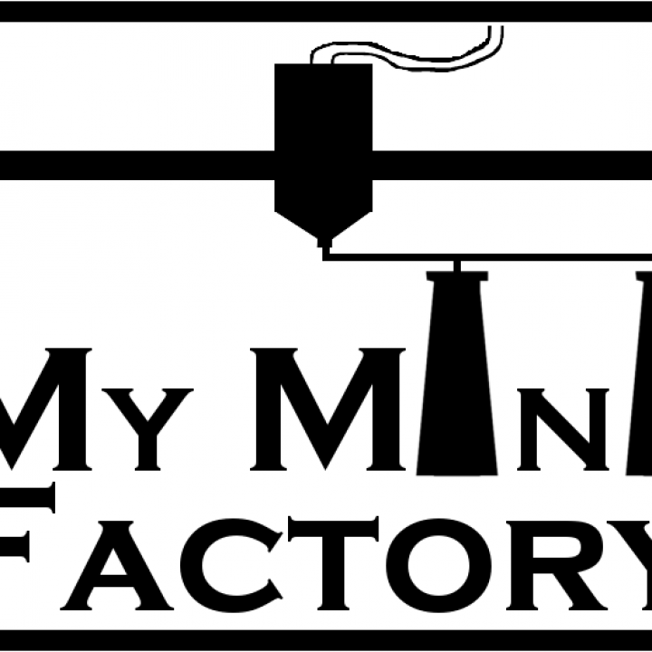 3D Printable My Mini Factory Logo - Joe Whittaker by Joe Whittaker