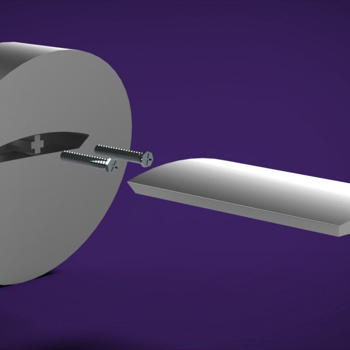 3D Printable Aluminum Headphone wall mount | Linus Tech Tips | Silver ...