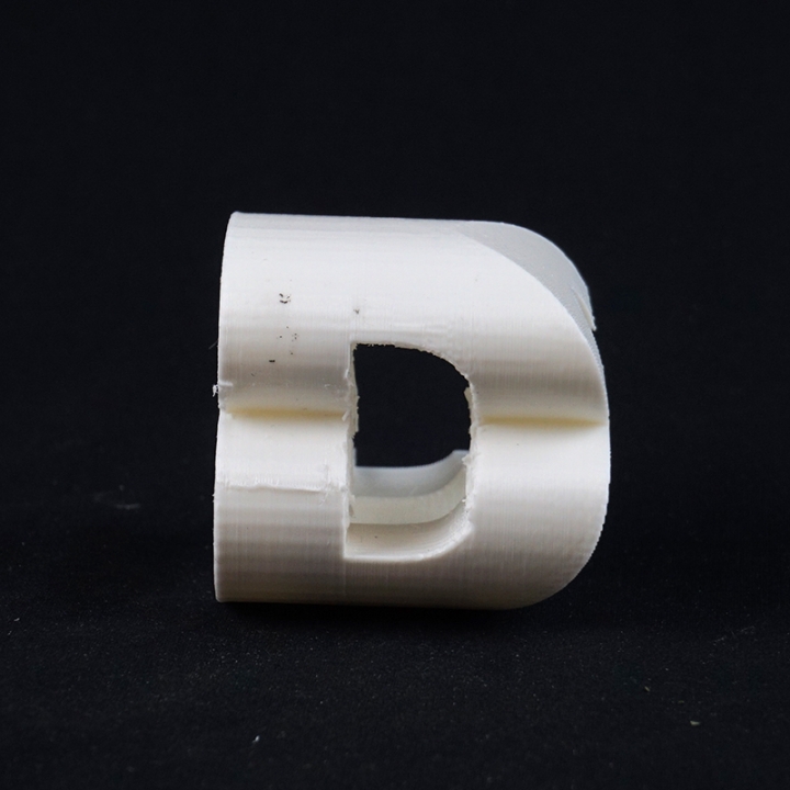 3D Printable Cool 3D Letters by Shaun Weyer