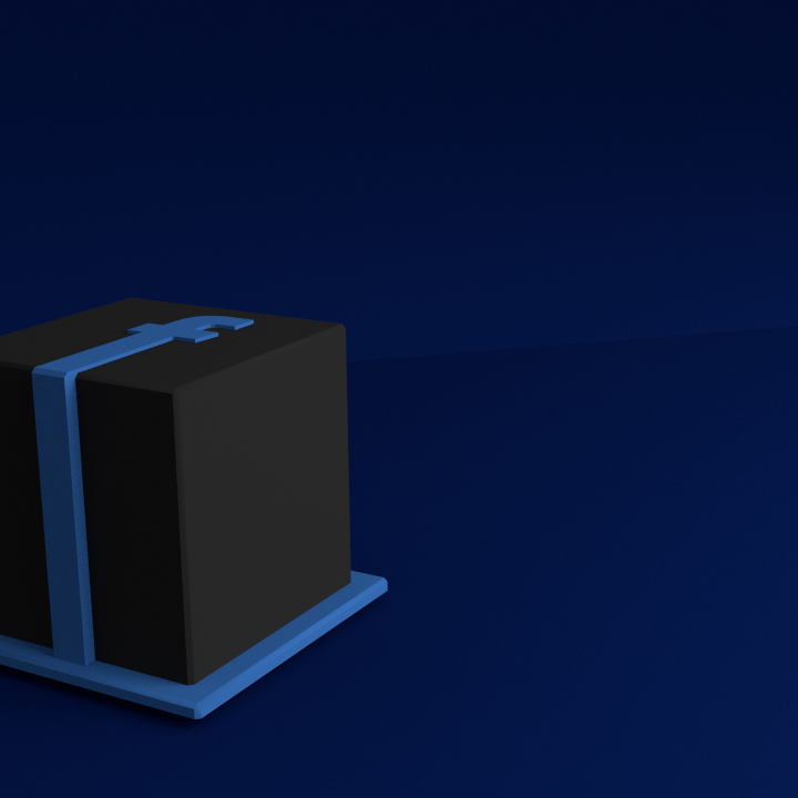 3D Printable Facebook box by Hung-Manh NGUYEN