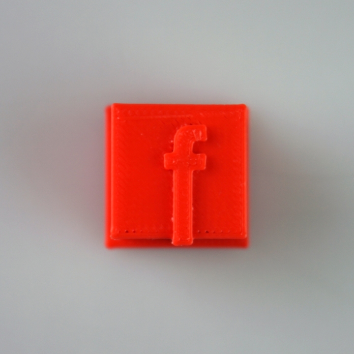 3D Printable Facebook box by Hung-Manh NGUYEN