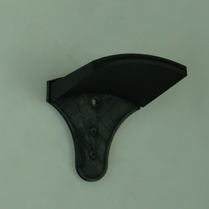 3D Printable LucidDesigns Wall Mounted Headphone Stand by Lucas Vincent ...