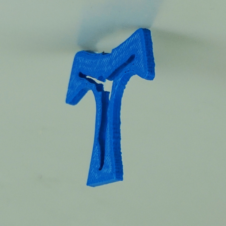 3D Printable Tau Cross by juani Brunero