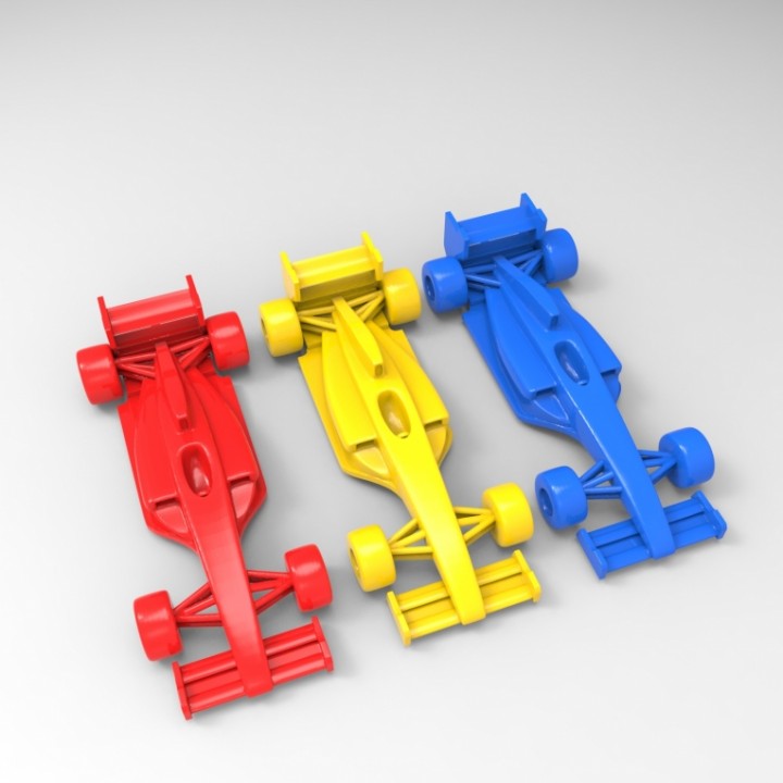 3D Printable F1 car by wassim abidi