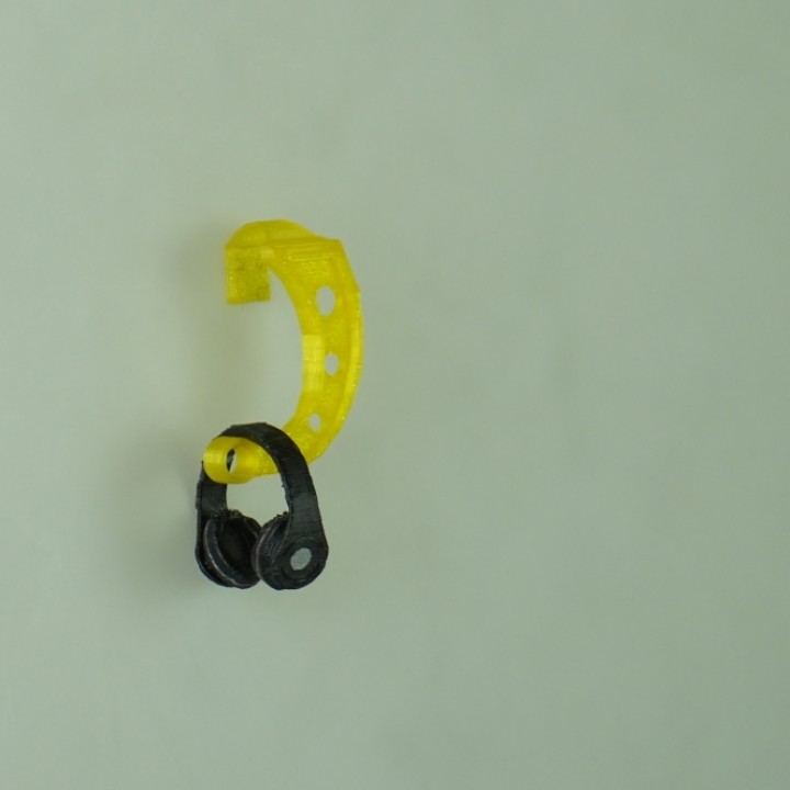 3D Printable Linus Tech Tips Headphone holder by Hugh by Hugh Barrow