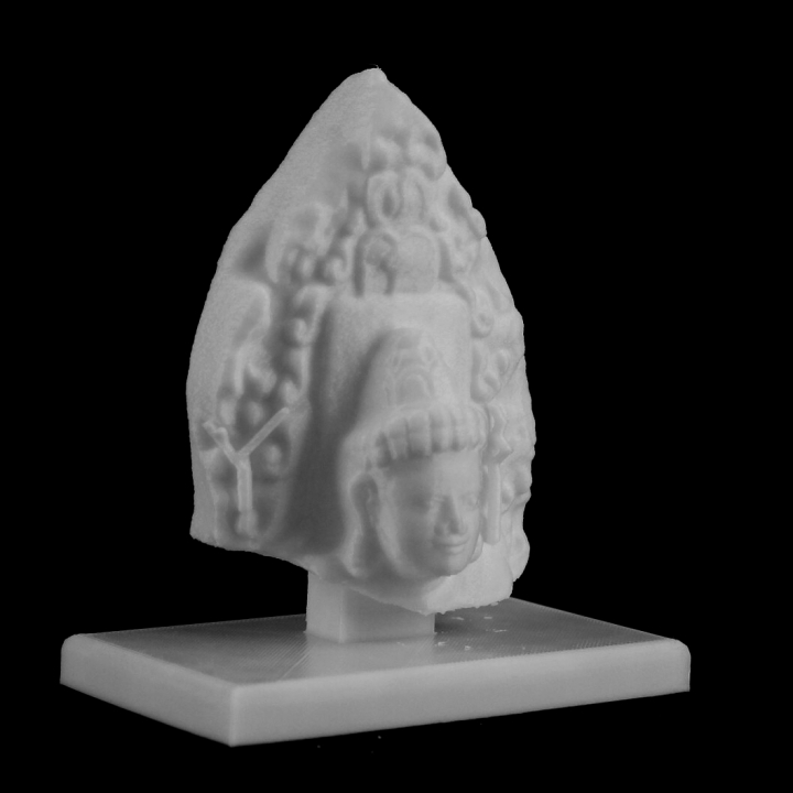 3D Printable Divine masculine (dikpala) at the Guimet museum, Paris by ...