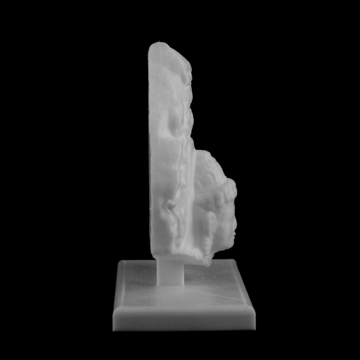 3D Printable Divine masculine (dikpala) at the Guimet museum, Paris by ...