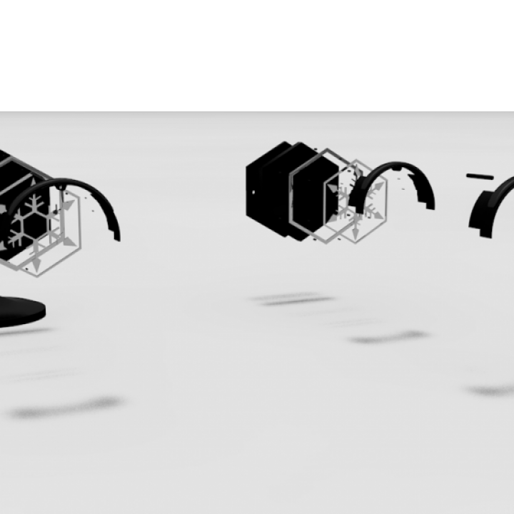 3D Printable Silverstone Headset Stand Competition by Declan Andrew