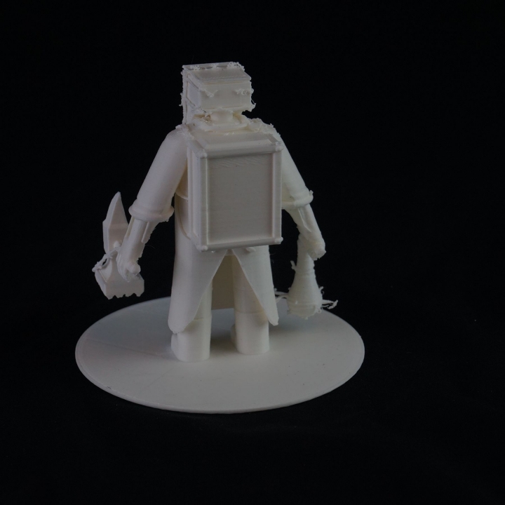 3D Printable THE KEEPER (The Evil Within : Fan Made) by Nicholas Martinez