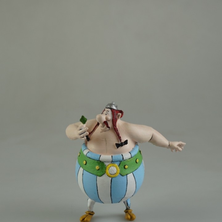 3D Printable Obelix by Udo Graf