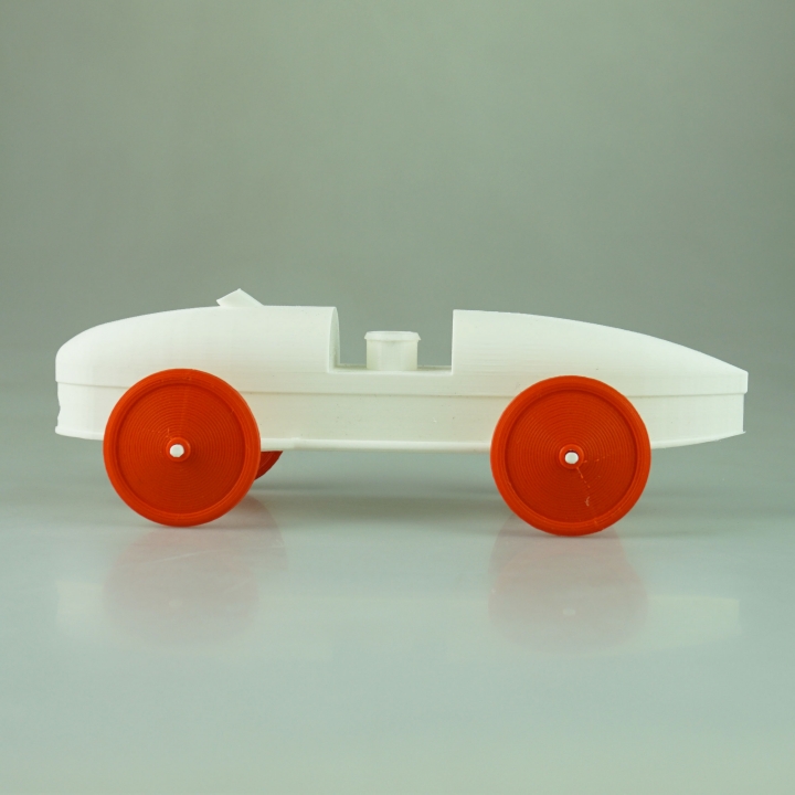 3D Printable Balloon car by Oleg Khmarnyi