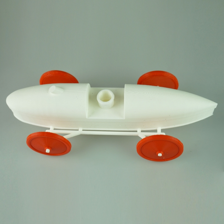 3D Printable Balloon car by Oleg Khmarnyi