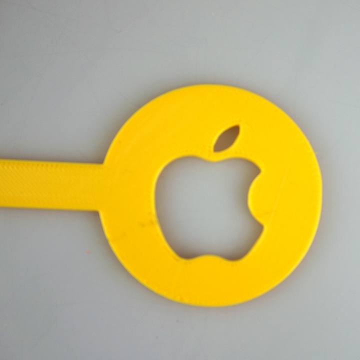 3D Printable Apple by MUNIER Damien