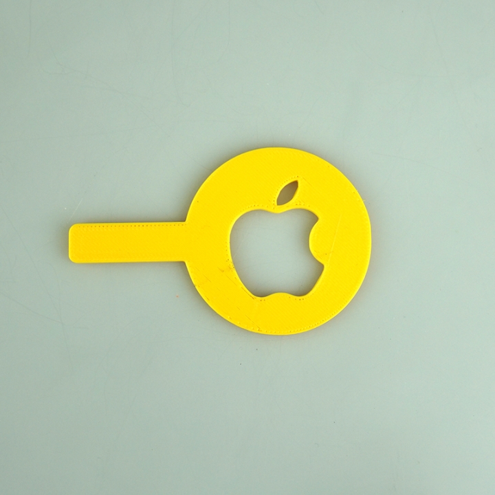 3D Printable Apple by MUNIER Damien