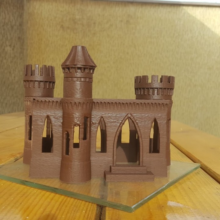 3D Print of 3D House Printer - Concrete Castle by ChocoL3D