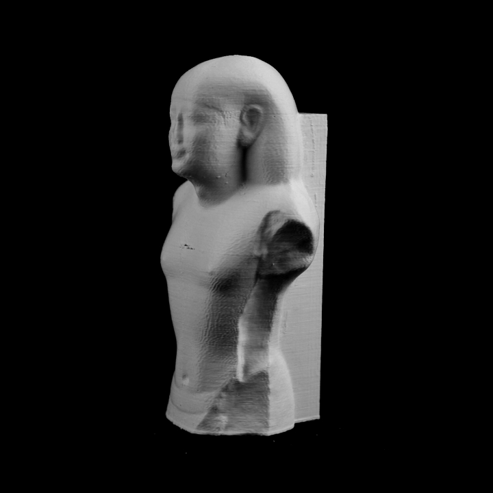 3D Printable Upper part of a standing figure at The British Museum ...