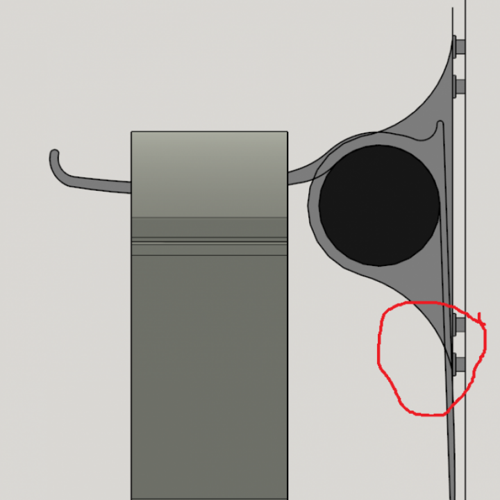 3D Printable Modular Wall Mounted Headphone Rack by Rustin Haase