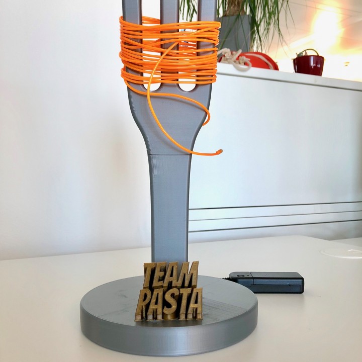 3D Print of SPAGHETTI LAMP by qse