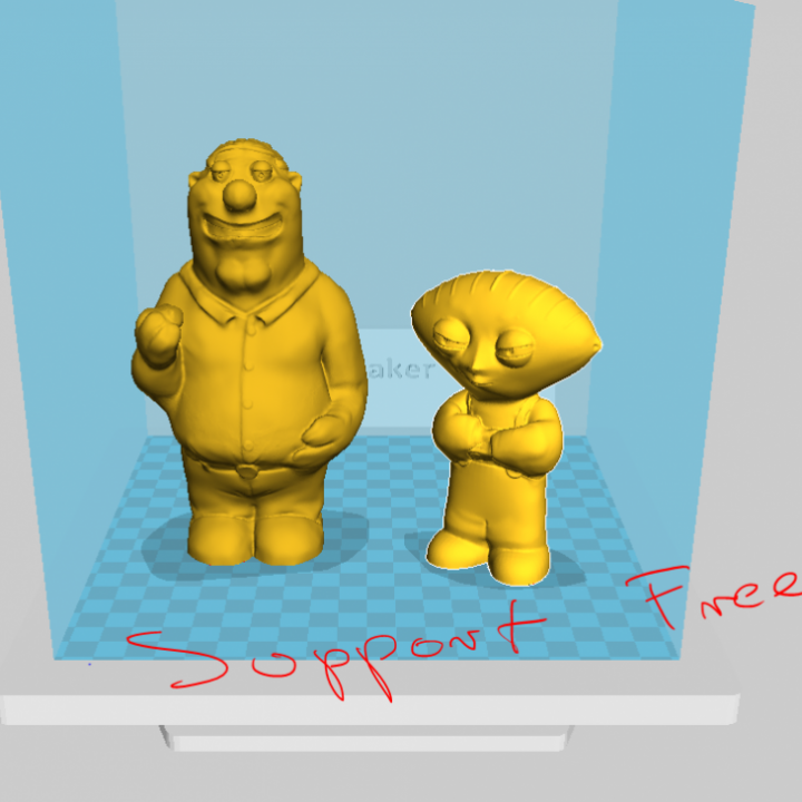 3D Printable STEWIE GRIFFIN - Family Guy by Mieszko Lacinski