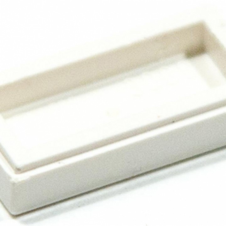 3D Printable Lego 3069 by David Linet