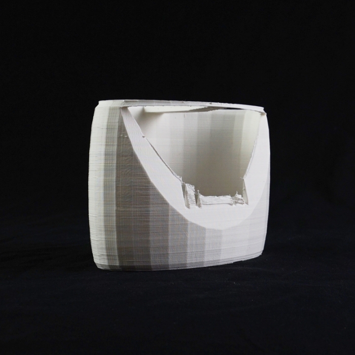 3D Printable Slotted Cable Void by zach harp