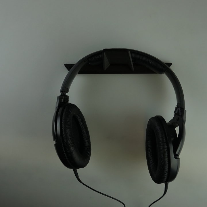 3D Printable RAIL - modular headphone stand by Josh Rummukainen