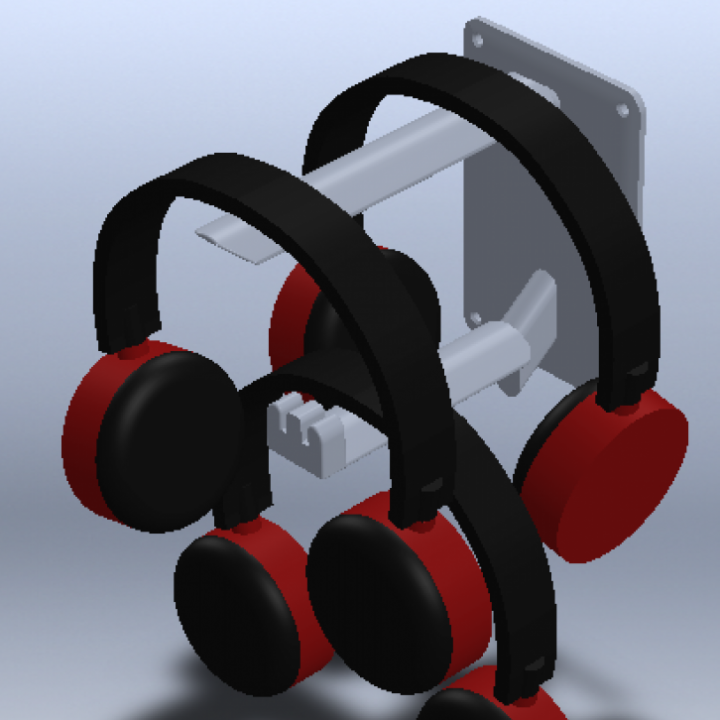 3D Printable Silverstone & Linus tech tips headphone holder competition ...