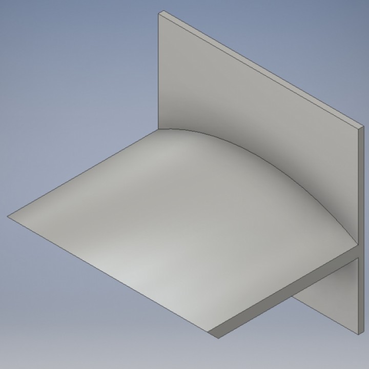 3D Printable Wall/Desk Mount by Bryan Pierson