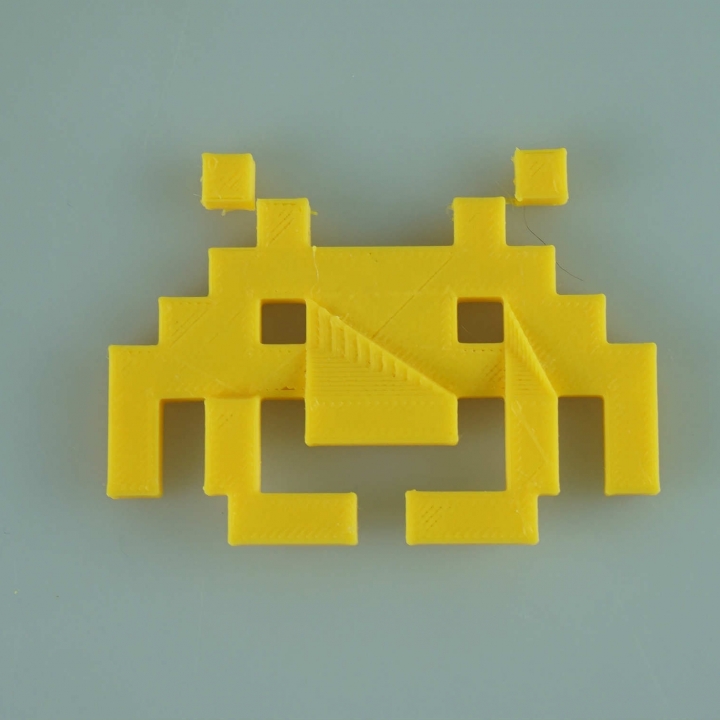 3D Printable Catch Space Invaders by Phywd
