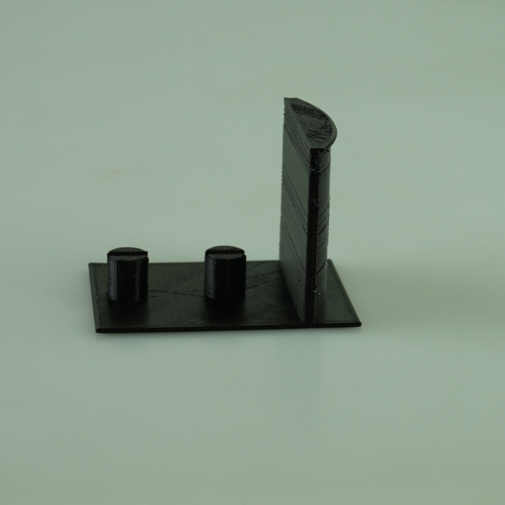 3D Printable Mount with Clips by Bryan Pierson
