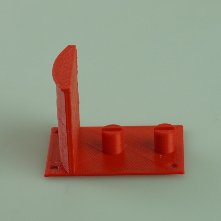 3D Printable Mount with Clips by Bryan Pierson