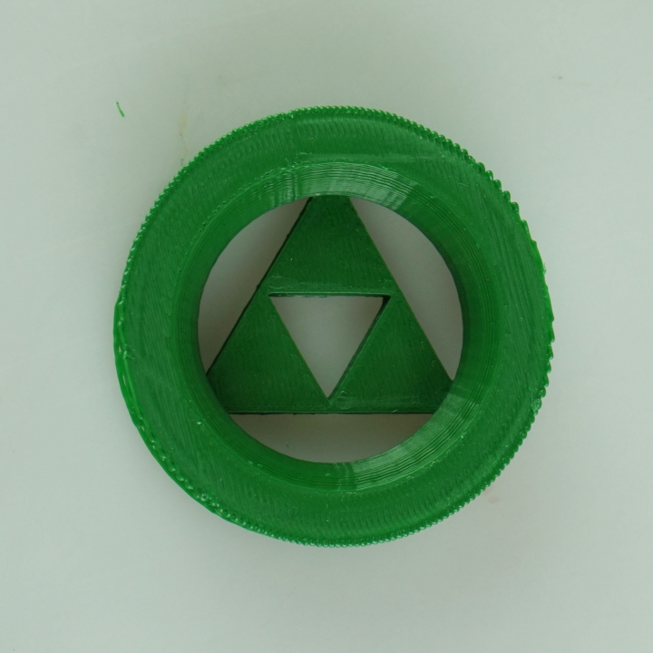 3D Printable Tri-force Body Gauge by Kevin Tran