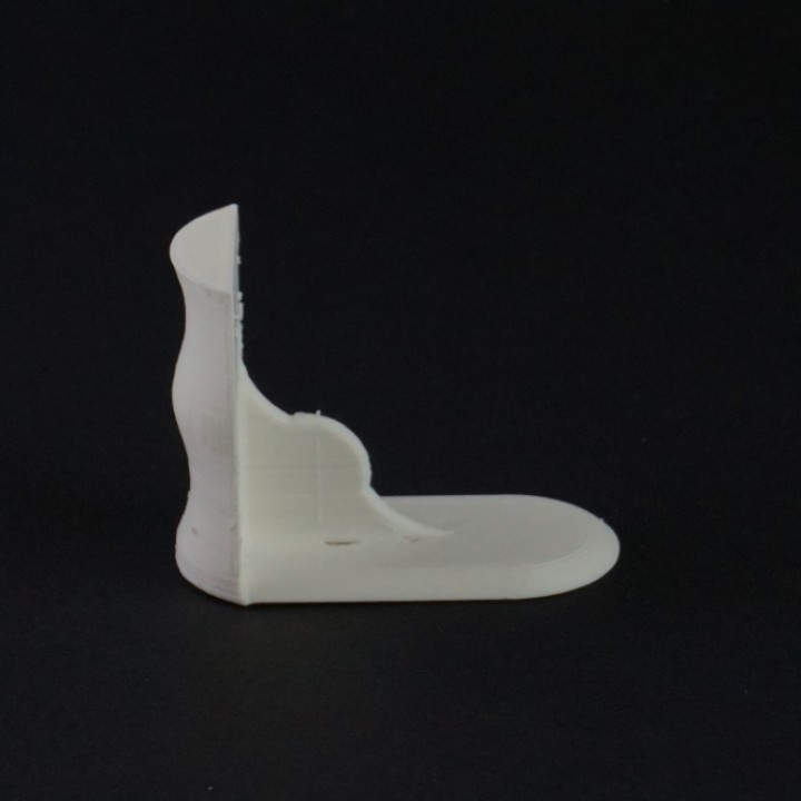 3D Printable stand for a straight edge guy by trevor m sutton