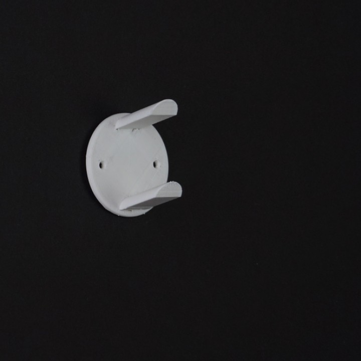 3D Printable 10 Degree Headphone Tree by Kelliann Keeler