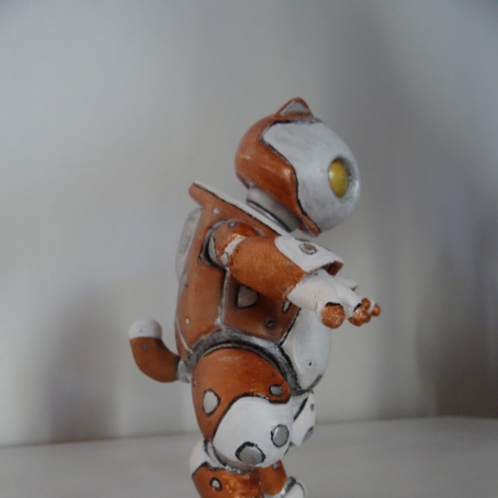 3D Printable robot kitty by martin blond