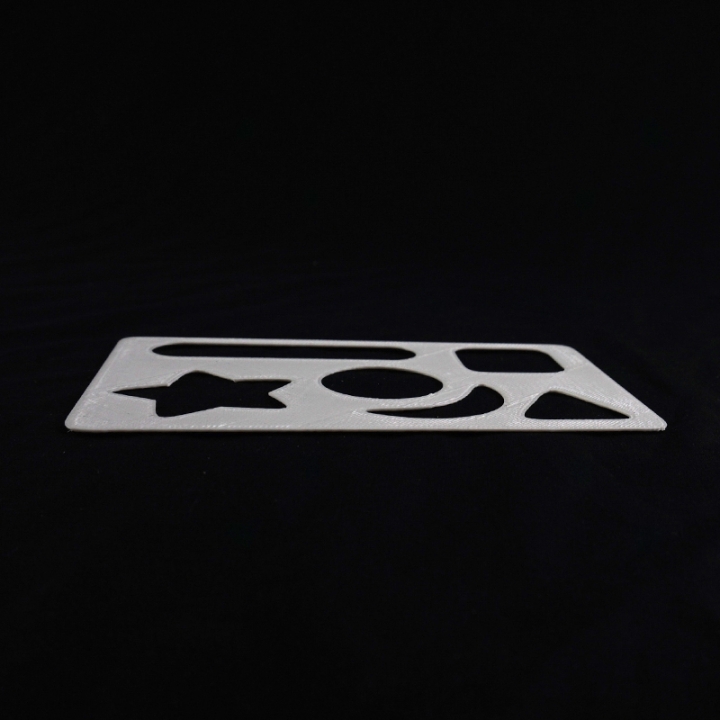 3D Printable Pocket Stencil by Andrew Forster