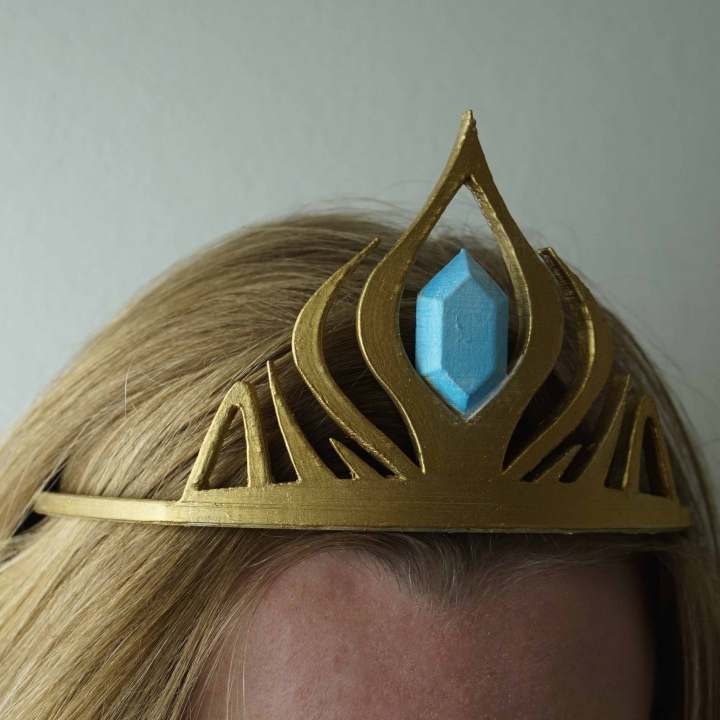 3D Printable Elsa's Crown by william