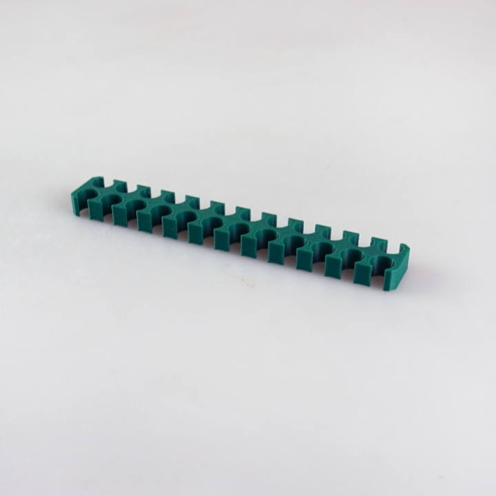3D Printable 24 Pin Cable Comb (3mm cable) by Anthony Meola