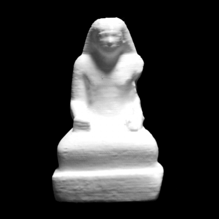 3D Printable Seated Scribe at The British Museum, London by Khomcharn ...