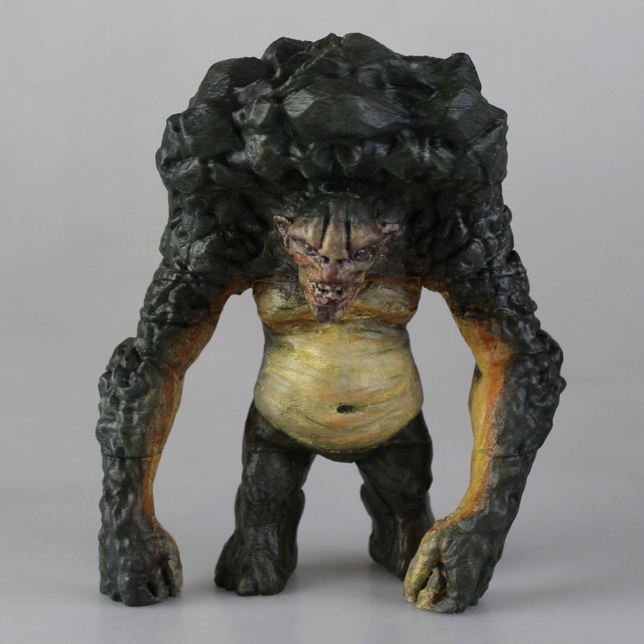 3D Printable The Witcher Bart the Troll by Francesco Orrù