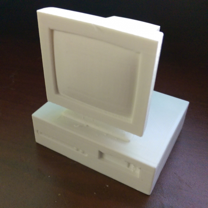 3D Printable Old 486 Style Computer by Brictone