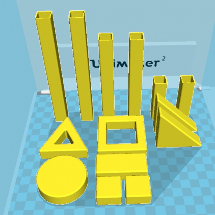 3D Printable ICE BLOCKS - Angry Birds by Marco Autilio