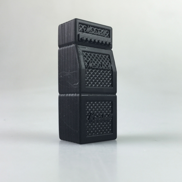3D Printable Marshall Stack (Resin print) by Simone Fontana
