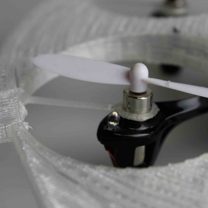 3D Printable Millennium Falcon Drone Shell by Kirby Downey