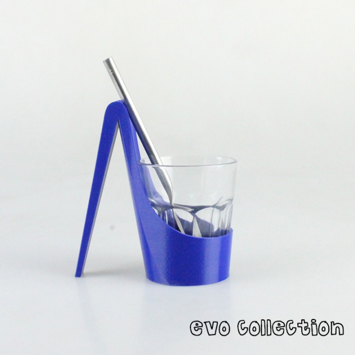 3D Printable Spoon Rest - EVO COLLECTION by Cemal Cetinkaya