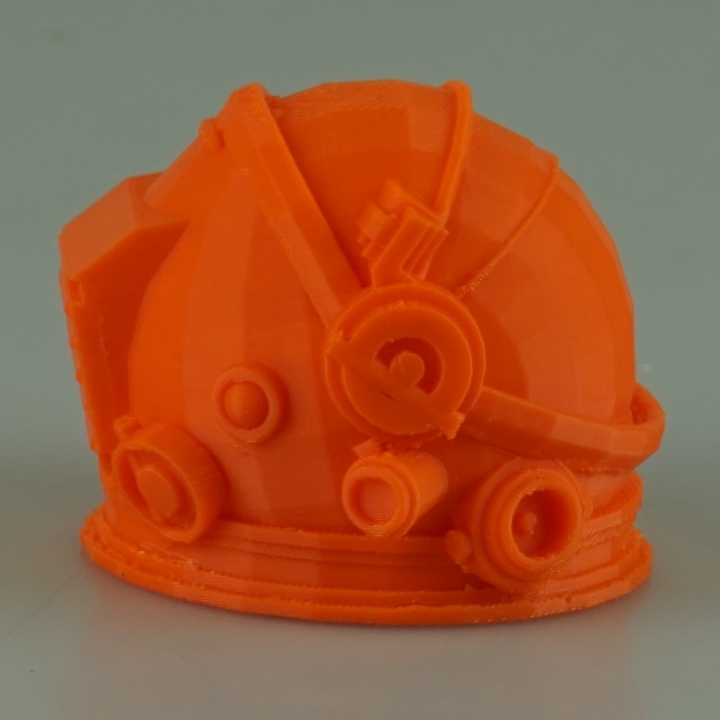 3D Printable Space Helmet by Rob