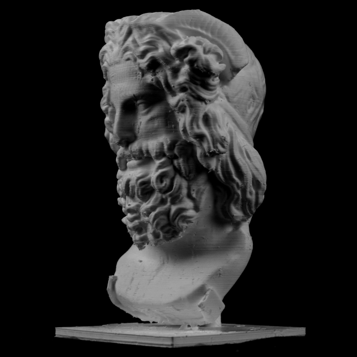 3D Printable Zeus Ammon at the Metropolitan Museum of Art, New York by met