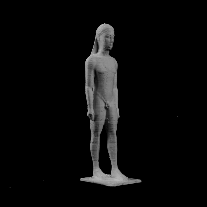 3D Printable Kouros at The Metropolitan Museum of Art, New York by met