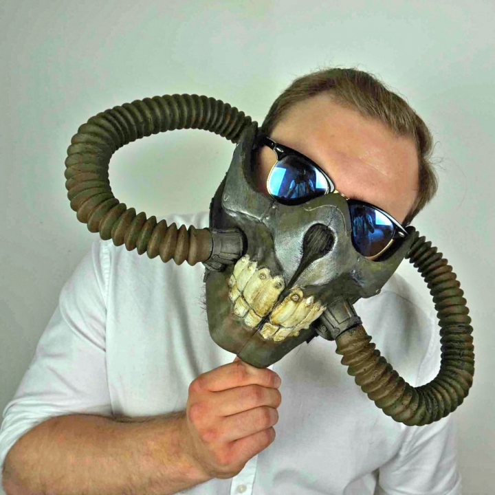 3D Printable Immortal Joe Mask - Mad Max by Frederico David Sena