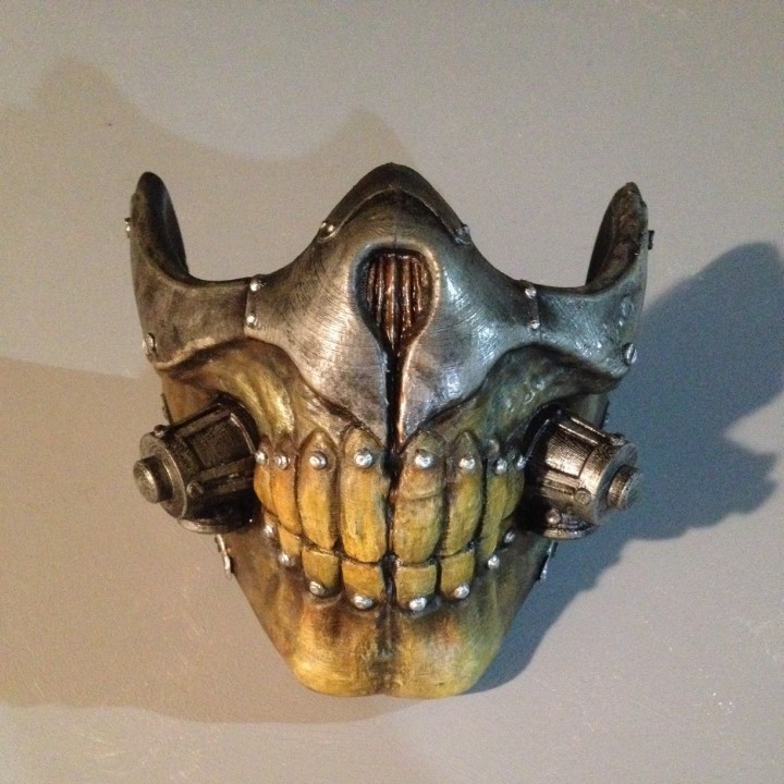 3D Print of Immortal Joe Mask - Mad Max by Skwam